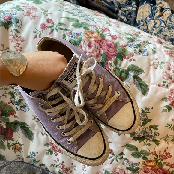 Converse | Shoes | Womens 8 Pastel Purple Converse | Poshmark
